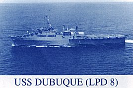 Tours USS Dubuque Pamphlet